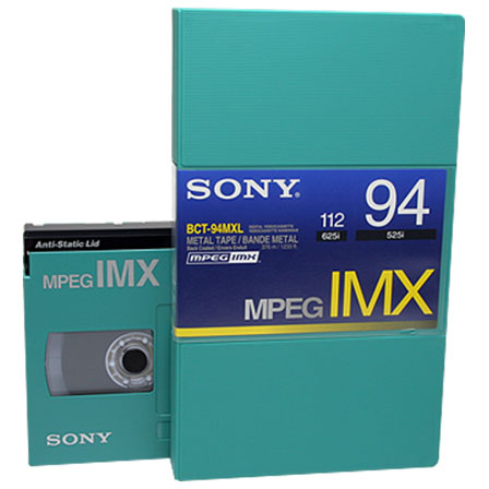 Sony 94 min Large MPEG IMX in Album - Audio-Video Distributors